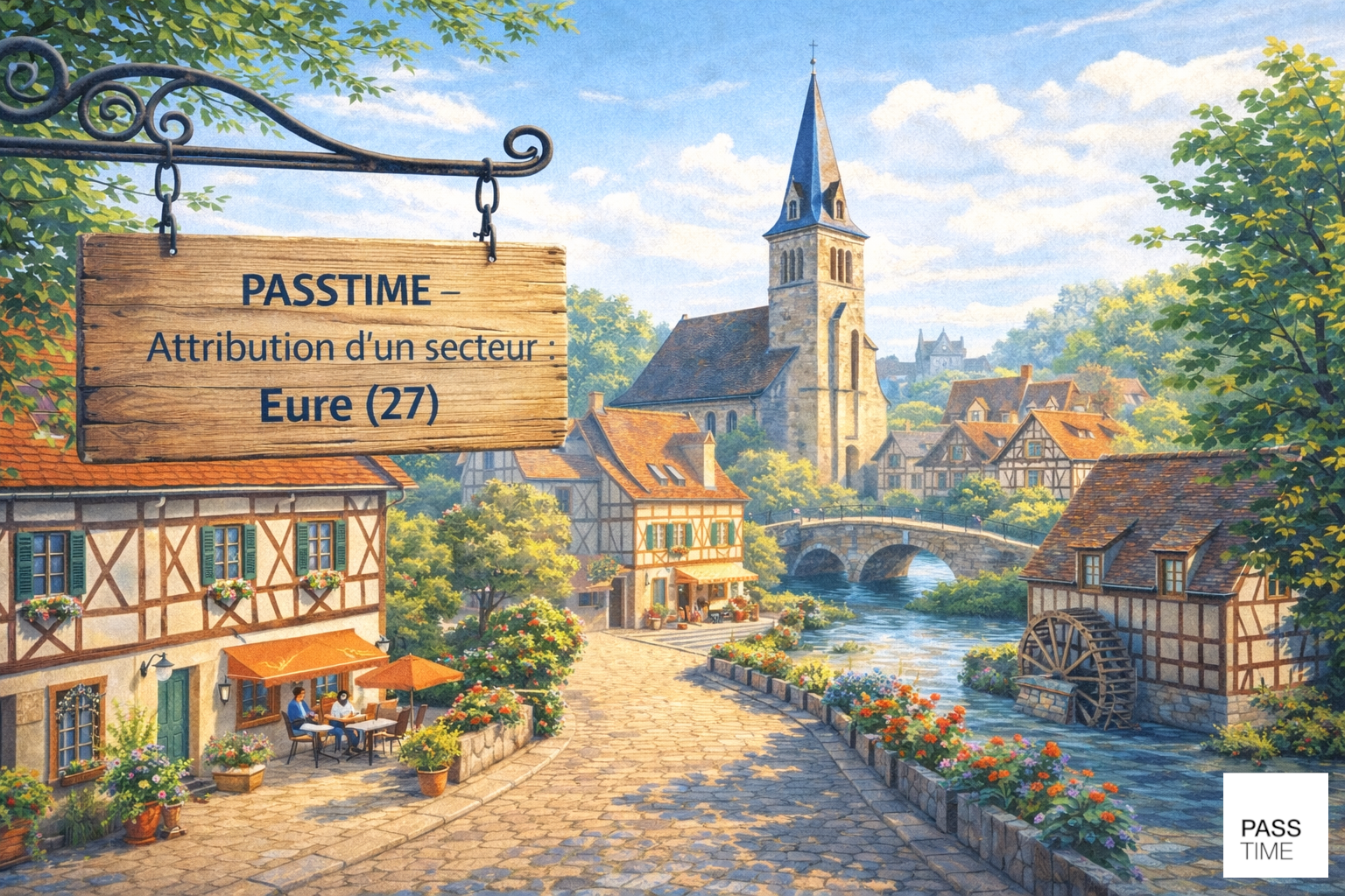 PASSTIME : 🧩 PASSTIME confie le secteur de l’Eure (27) à un nouveau ...