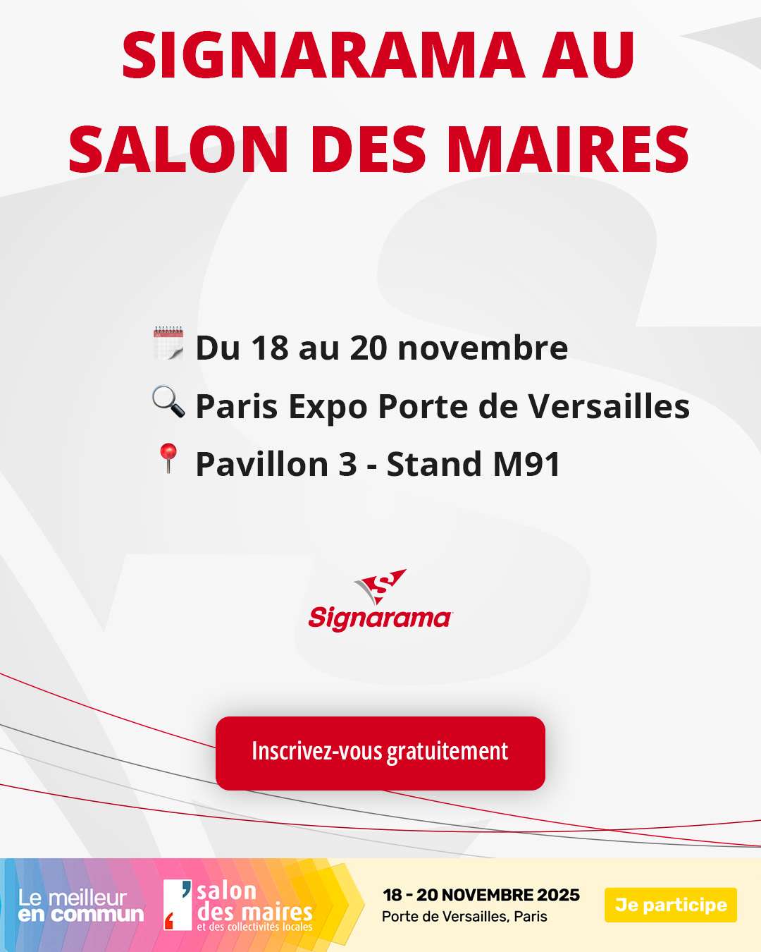 SIGNARAMA : Signarama au Salon des Maires 2025 : un réseau engagé au ...